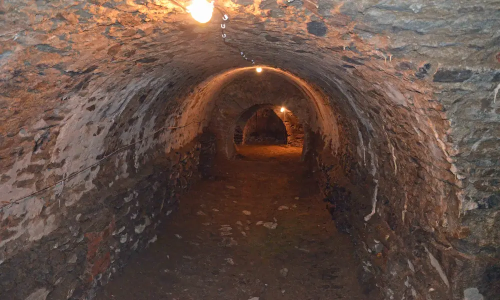 Castle cellars and underground