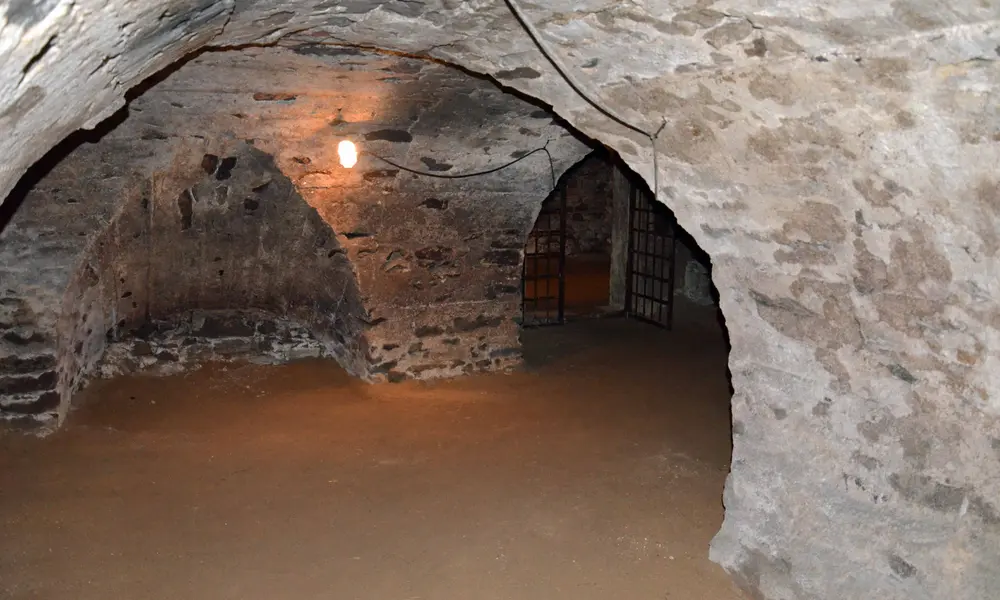Castle cellars and underground