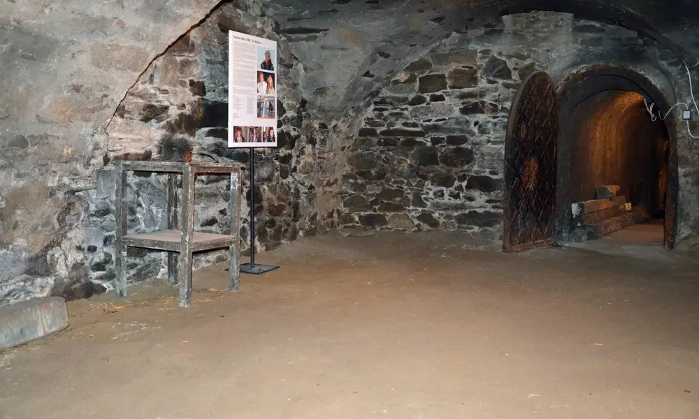 Castle cellars and underground